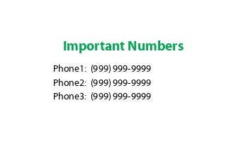 Backers for Business Cards