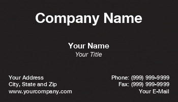 Basic Cards Business Cards : Page 1 of 11