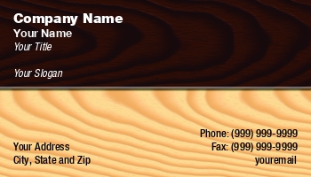 Lumber Mill Business Cards
