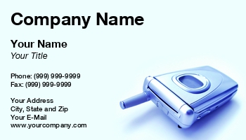 Cellular Business Cards