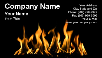 Firewood Business Cards