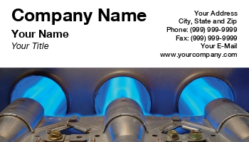 Oil and Gas Business Cards