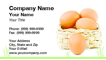 Poultry Business Cards