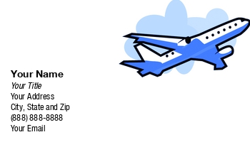 Flight Instruction Business Cards
