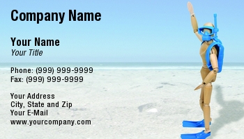 Scuba Diving Business Cards