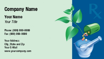 Visiting Card Design For Homoeopathic Doctors
