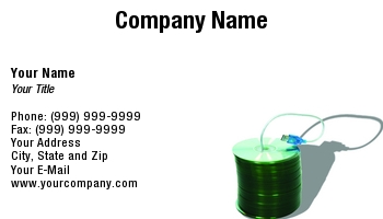 CD ROM Packaging Business Cards