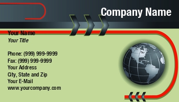 Exporters Business Cards