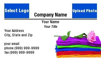 Dry Cleaning Business Cards
