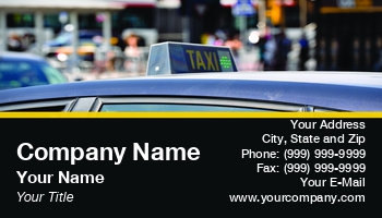 Taxi Business Cards : Page 12 of 22