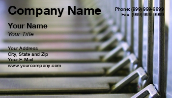 Machine Business Cards