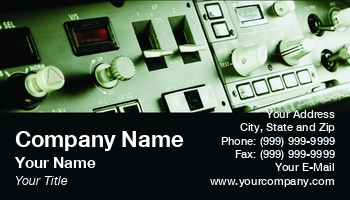 Aeronautical Supplies Business Cards
