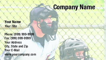 Sport Official Business Cards