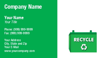 Battery Business Cards