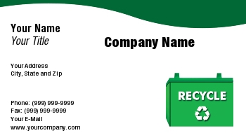Battery Business Cards