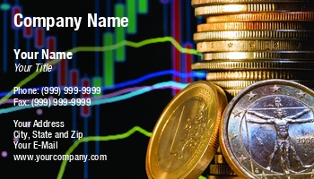 Foreign Exchange Broker Business Cards