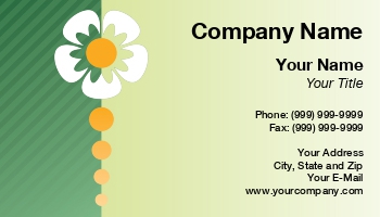 Visiting Card Design For Homoeopathic Doctors