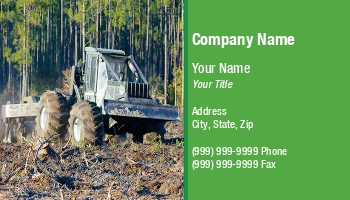 Forestry Mulching Business Cards