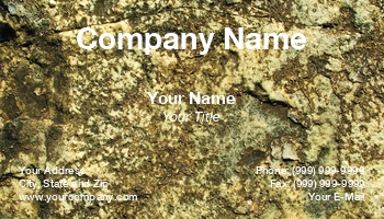 Geophysicist Business Cards