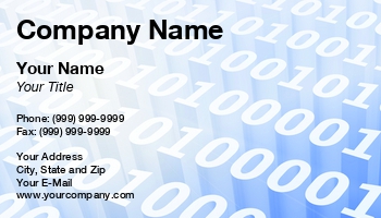 Software Programmer Business Cards