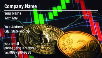Foreign Exchange Broker Business Cards