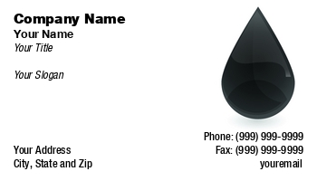 Quick Lube and Oil ChangeBusiness Cards