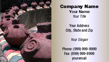 Arts Festival Promoter Business Cards