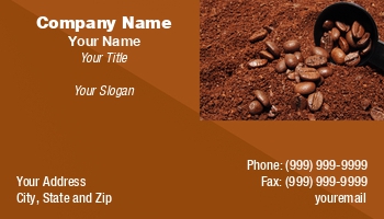 Coffee Roaster Business Cards