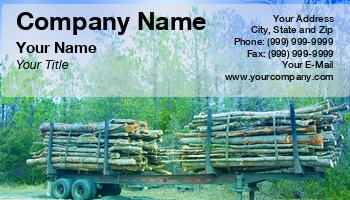 Lumber Business Cards