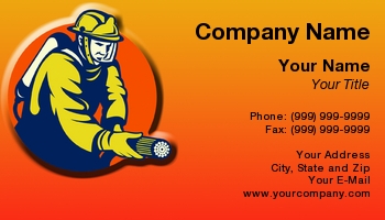 First Responder Business Cards