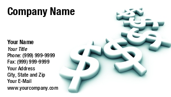 Chief Financial Officer Business Cards