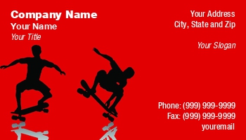 Games Business Cards