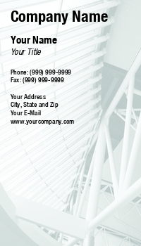 Structural Engineer Business Cards
