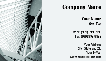 Structural Engineer Business Cards
