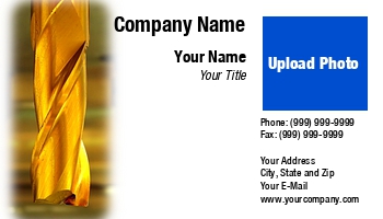 Geologic Drilling Business Cards