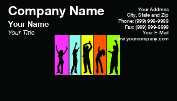 Dance Business Cards