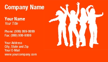 Concert Venues Business Cards