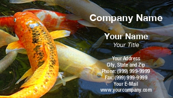 Fish Hatchery Business Cards