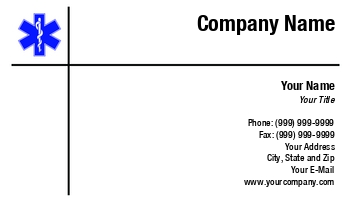 Ambulance Dispatcher Business Cards
