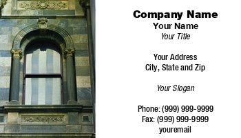 Window Business Cards