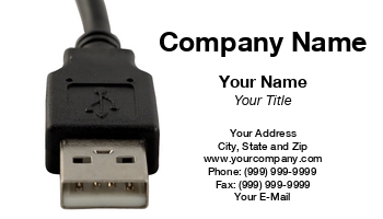 Cable Installation Business Cards