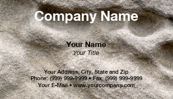 Geophysicist Business Cards