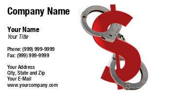 Bail Bonds Business Cards