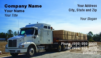 Trailer Business Cards