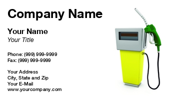 Oil Services Business Cards