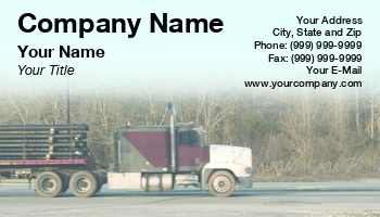 Trailer Business Cards