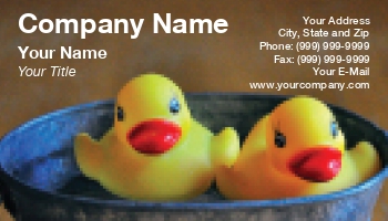 Rubber Products Business Cards