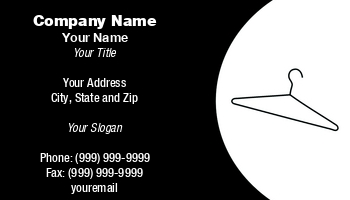 Dry Cleaning Business Cards