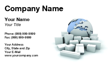 Customs Broker Business Cards