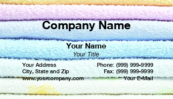 Laundry Service Business Cards